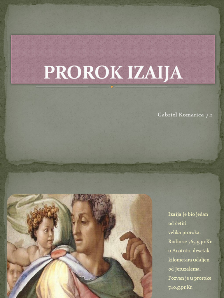 Prorok Izaija | PDF