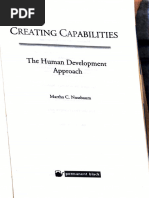 Nussbaum (2011), Creating Capabilities | PDF
