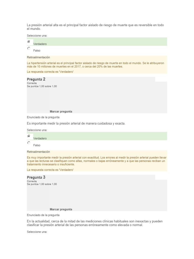 La Presión Arterial Alta Es El Principal Factor Aislado de Riesgo de ...