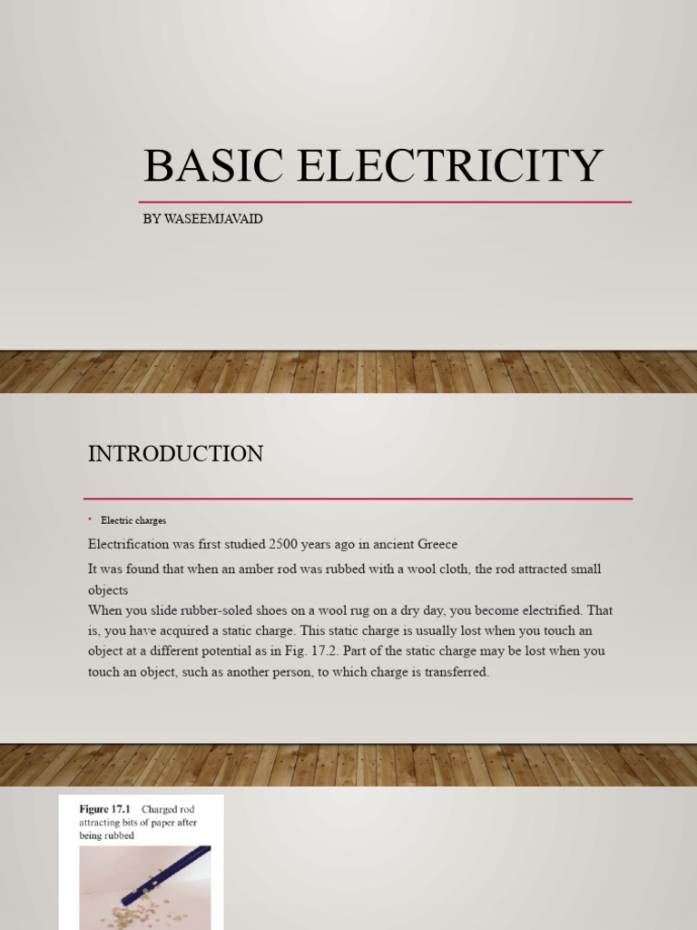 Basic Electricity | PDF | Electric Charge | Electrical Resistance And Conductance