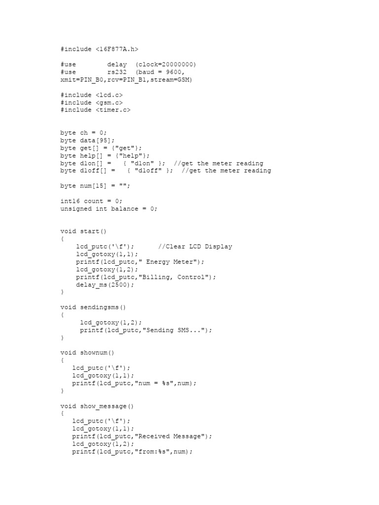 Automatic Electricity Billing Machine | PDF | Computer Hardware ...