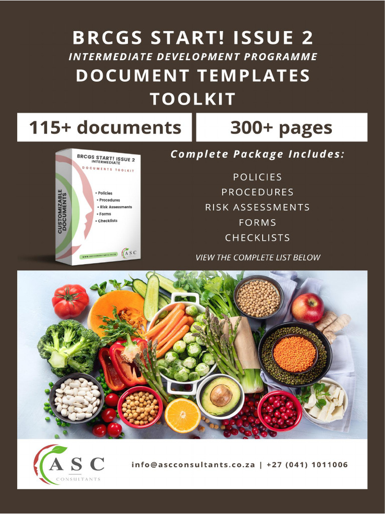 BRCGS Start! Issue 2 Overview | PDF | Hazard Analysis And Critical Control Points | Waste