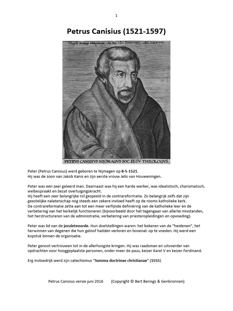 Petrus Canisius | PDF