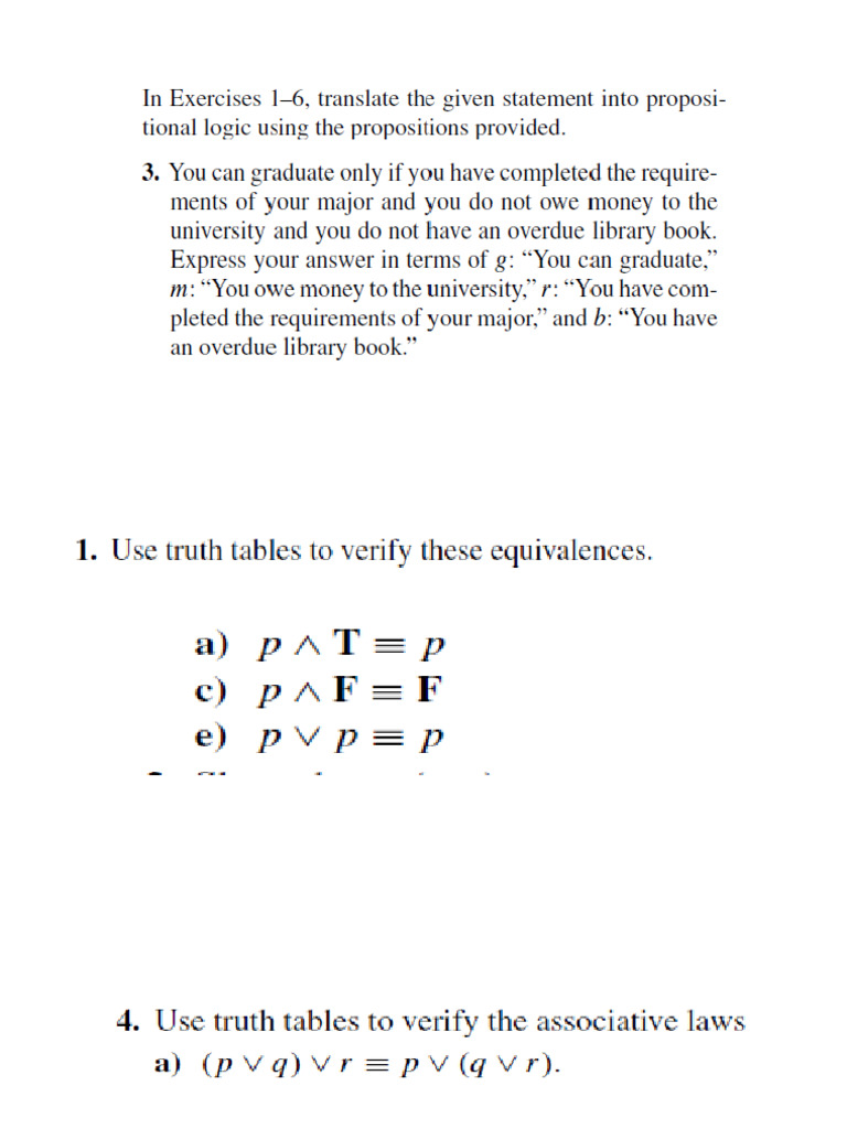 Exercises 1.2-1.3 | PDF