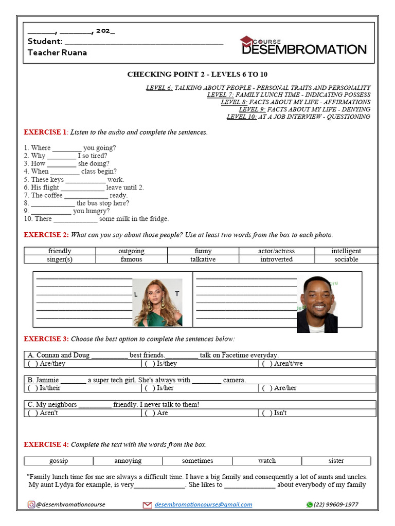 Checking Point 2 | PDF