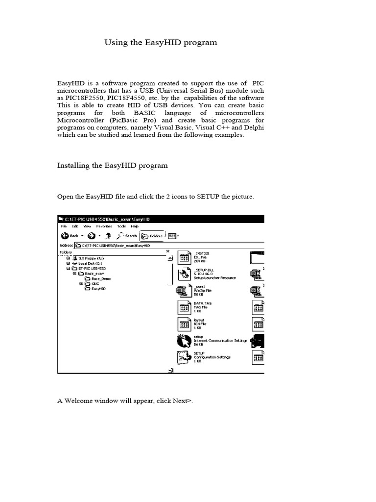 EasyHID: USB Communication Guide | PDF | Usb | Computer Program