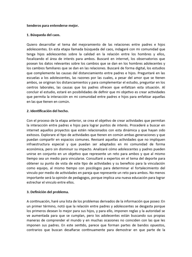 Senderos para Entenderse Mejor | PDF | Aplicación movil | Internet