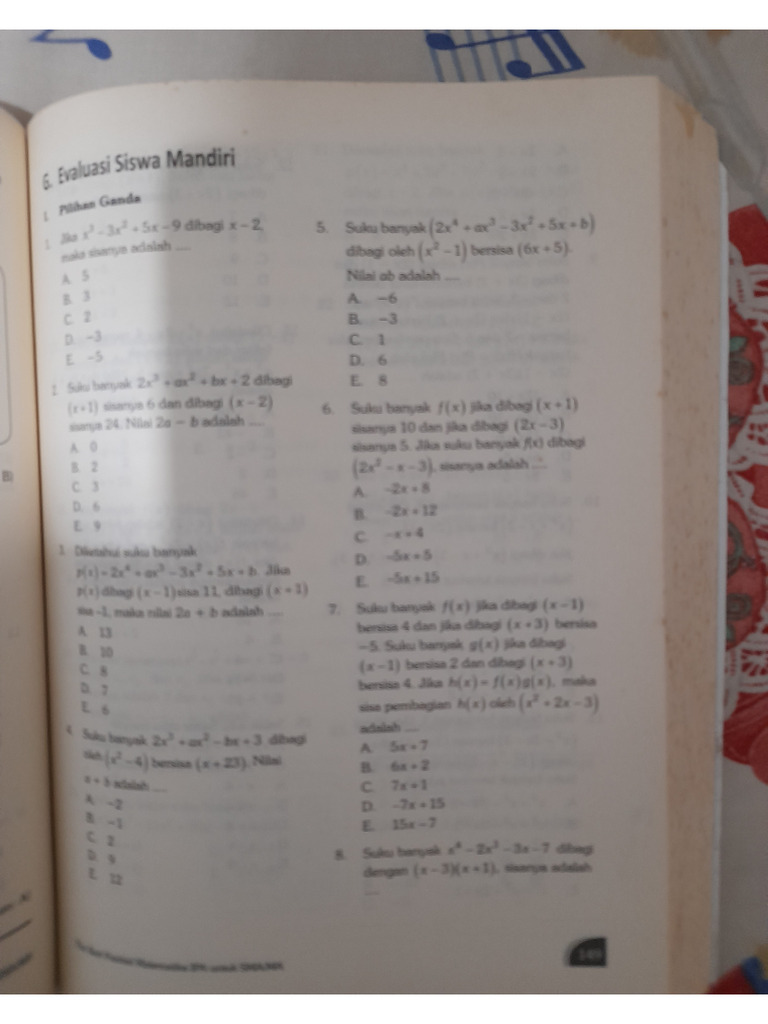 Latsol Matematika Lanjutan | PDF