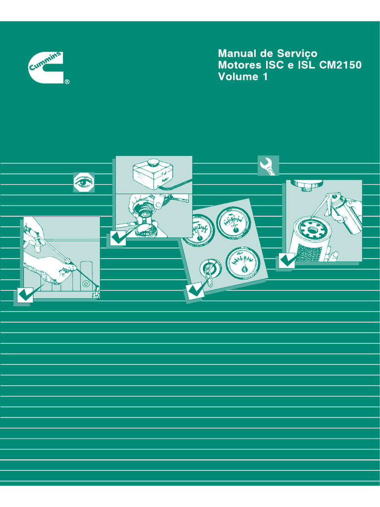 Manual de Serviço Cummins ISC 315 | PDF