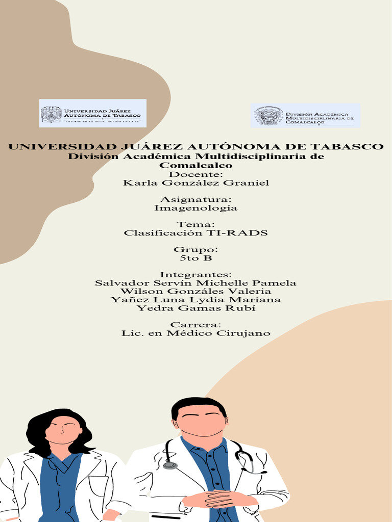Clasificación TI-RADS en Imagenología | PDF | Ciencias de la Salud ...