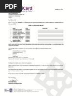 Annual Physical Examination (APE) FAQs | PDF