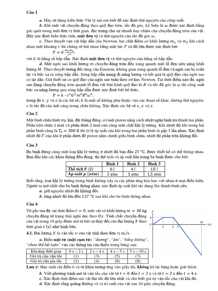 Ôn Thi Lọc 10CL | PDF