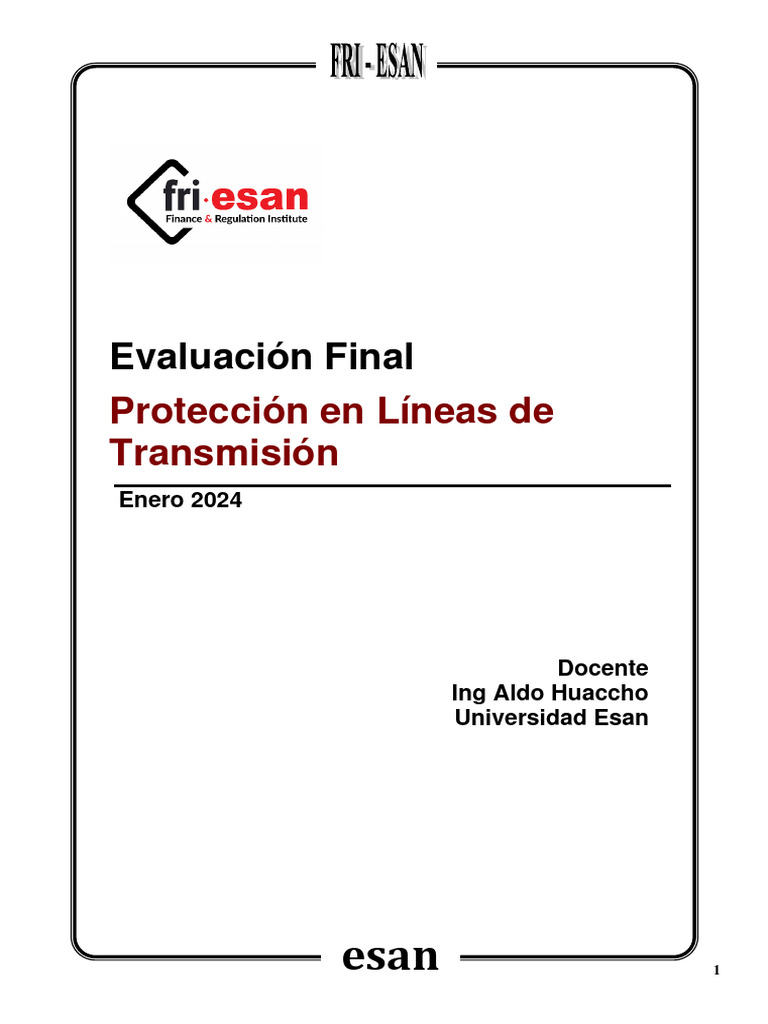 Evaluaci N Final | PDF | Impedancia eléctrica | Corriente eléctrica