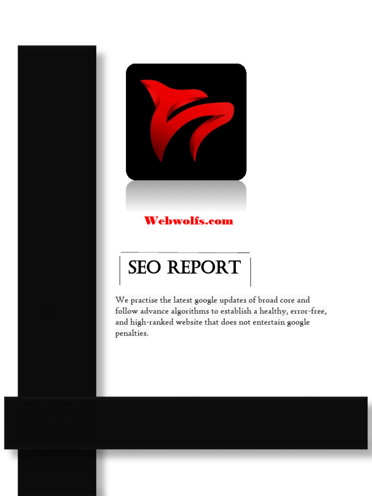 Webwolfs Progress Report 18 - Aug - 23 | PDF | Search Engine Optimization | Hypertext