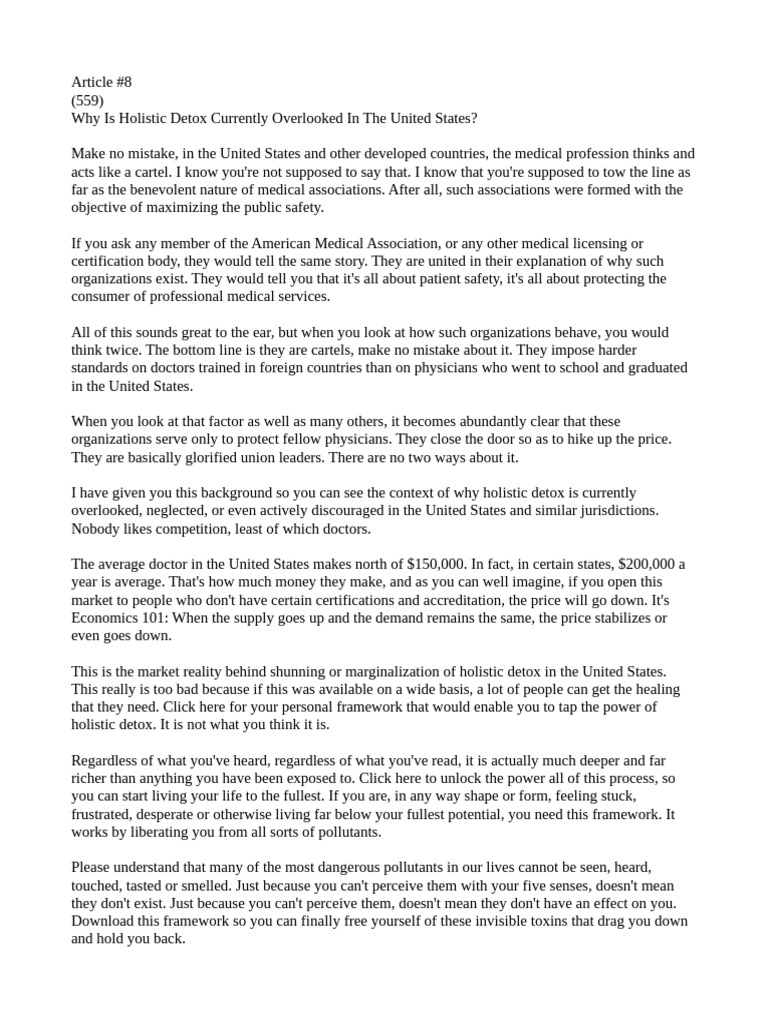 Article 8 | PDF | Physician | Economies