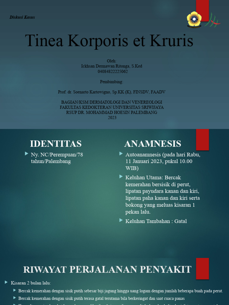 Tinea Corporis Et Kruris - Annisa Susanne Sarjono | PDF | Sains ...