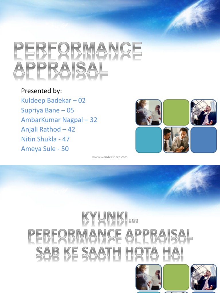 Performance Appraisal | PDF | Performance Appraisal | Goal Setting