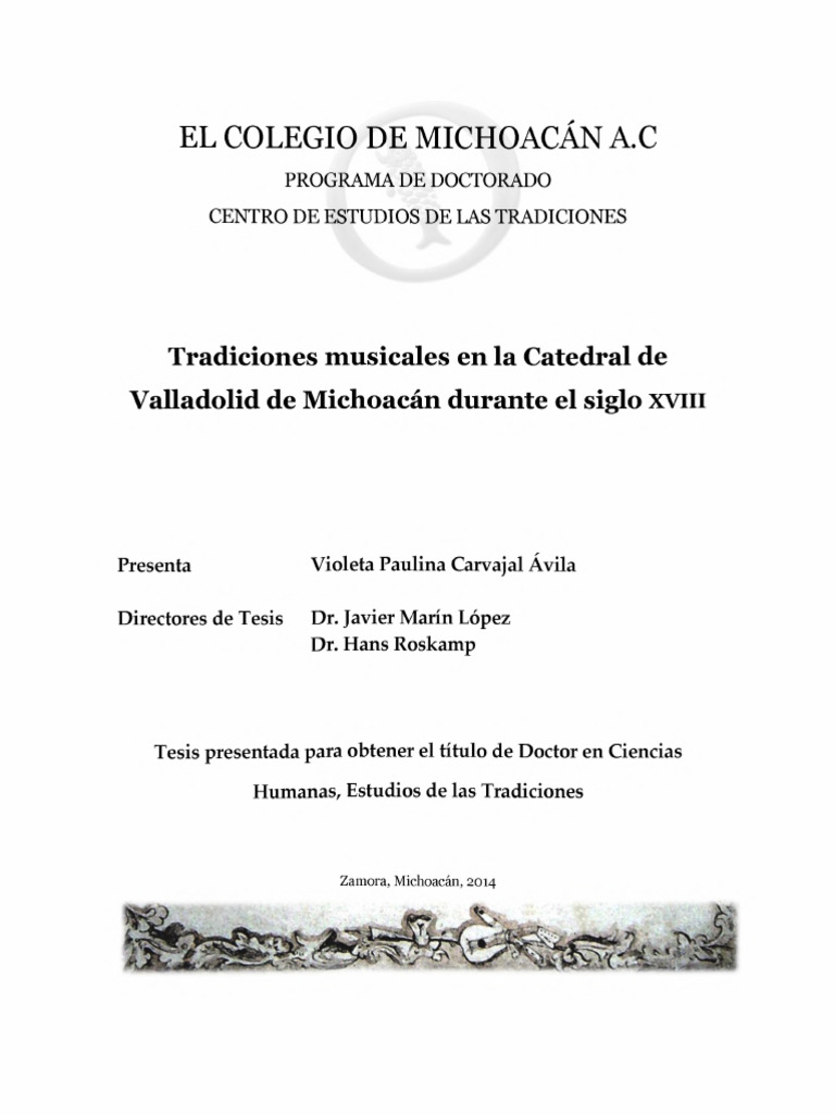 Carvajal Ávila Violeta Paulina 2014 Tes Is | PDF | México | Liturgia