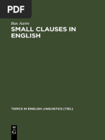 Felser C The Syntax of Cognate and Other Unselected Objects | PDF | Lexical Semantics | Clause