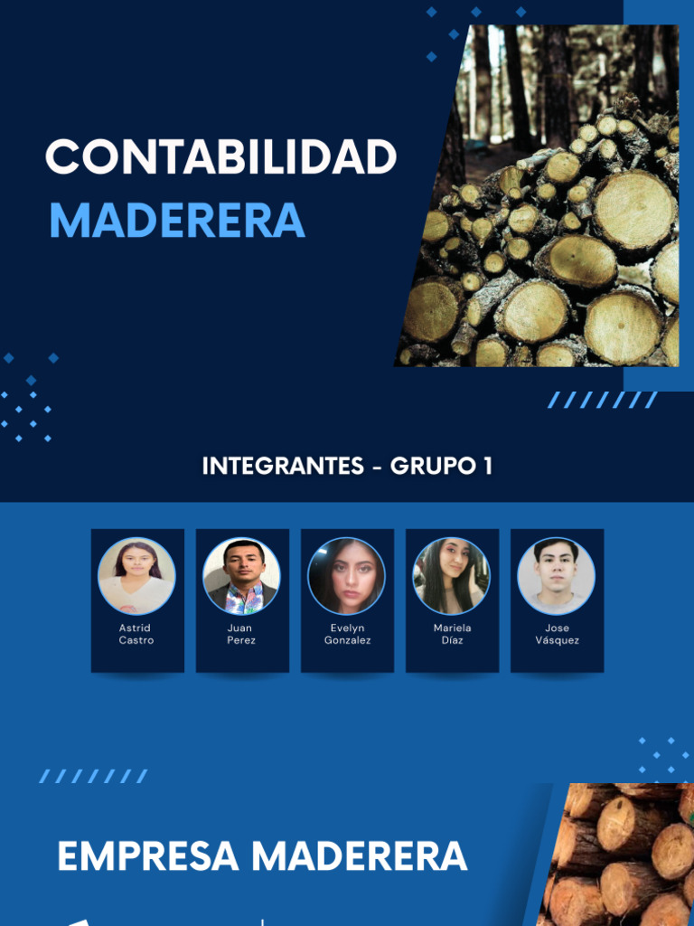 1.presentación-1 Conta Maderera | PDF