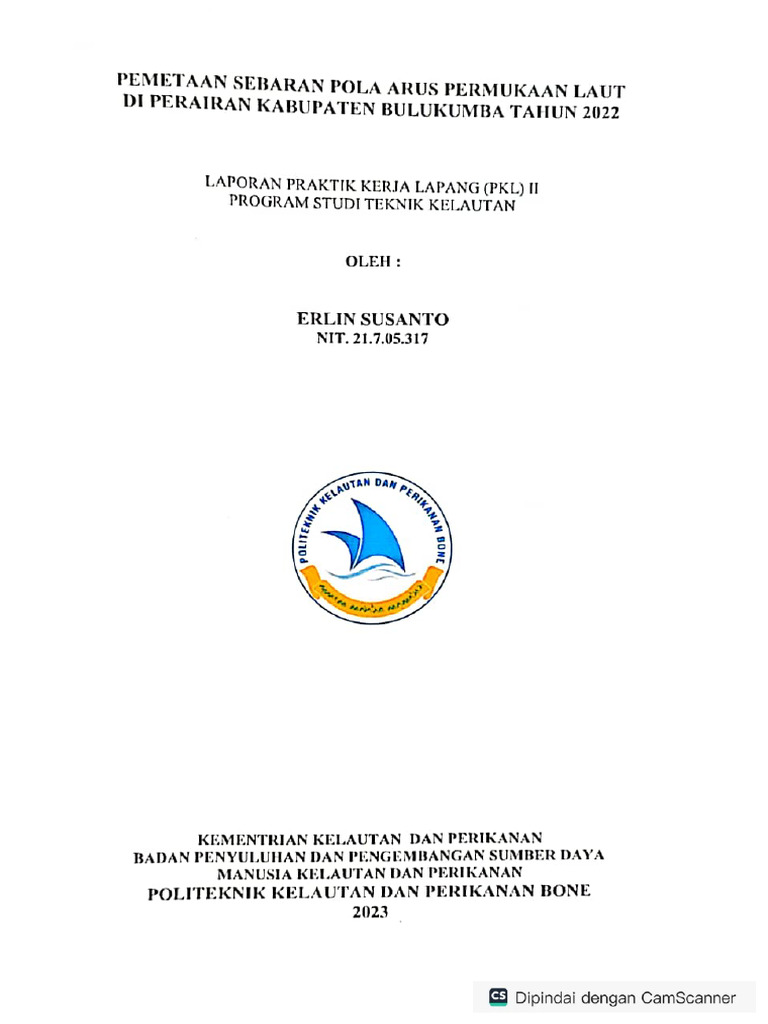 Laporan PKL 2 A.N. Erlin Susanto | PDF
