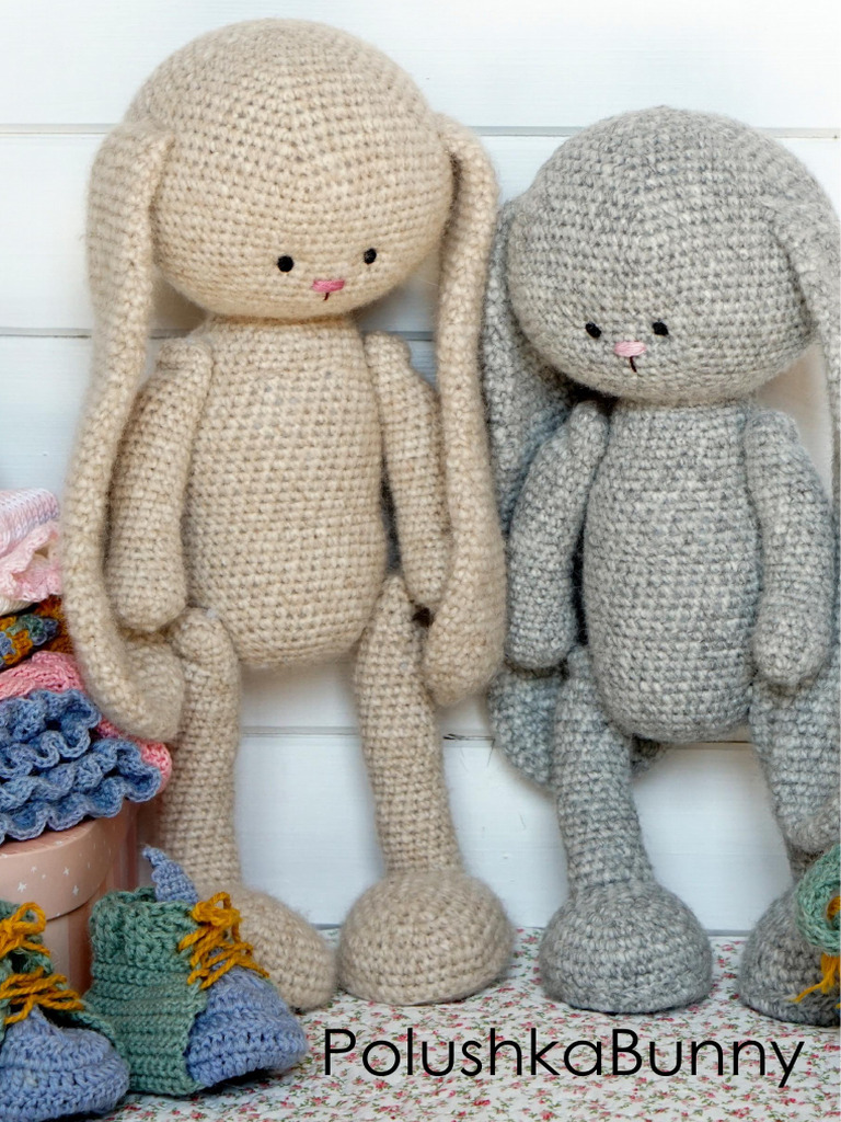 NL Crochet Bunny PolushkaBunny Etsy | PDF