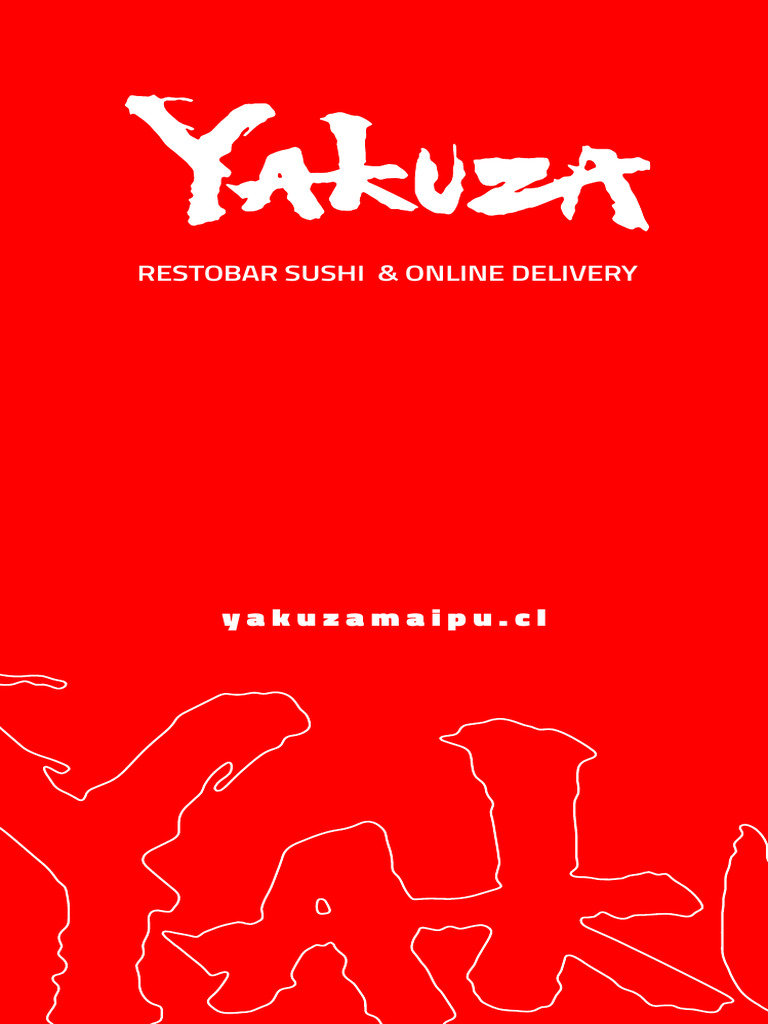 Menú Sushi Yakuza Maipú | PDF | Alimentos | Cocina occidental