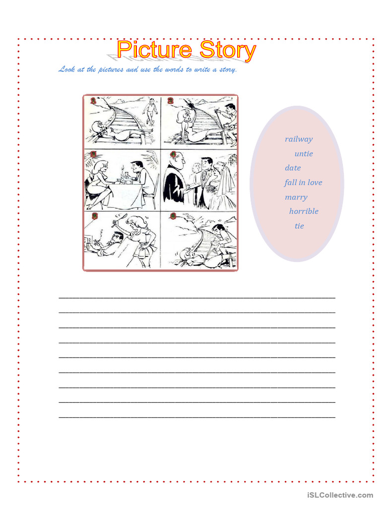 Picture Story Writing Exercise | PDF