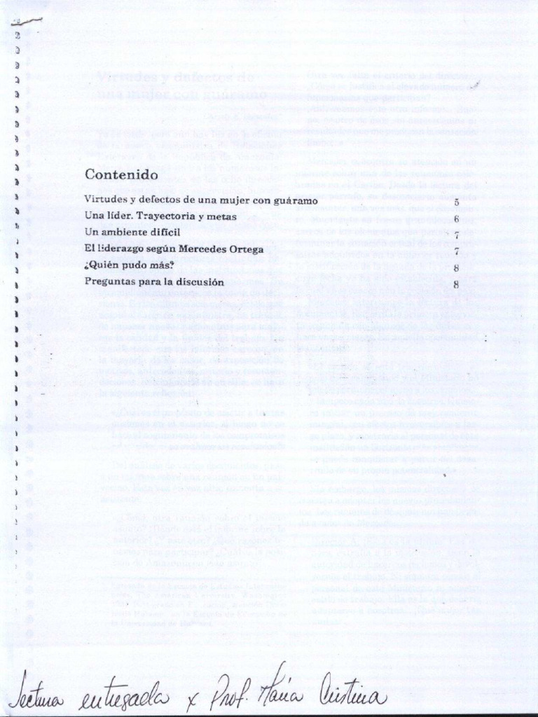Caso Mujer Con Guáramo | PDF