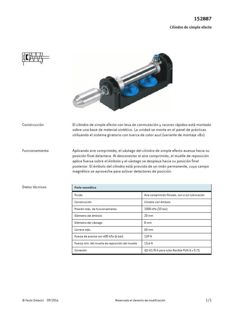 Componentes Festo | PDF | Diodo emisor de luz | Conector eléctrico