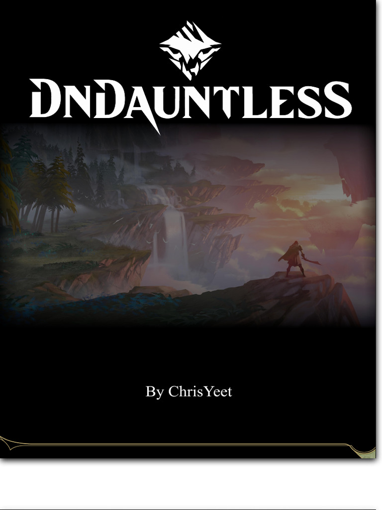 Dauntless DND _ GM Binder | PDF