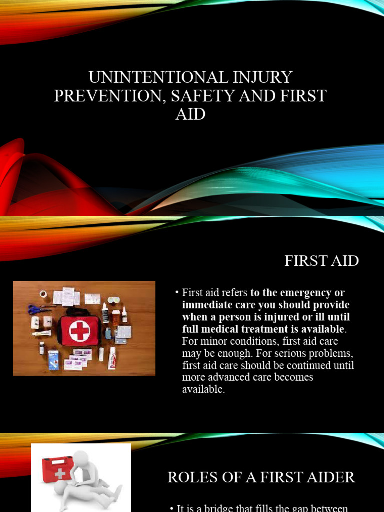 3rd Q1-Unintentional Injury Prevention Safety and First Aid | PDF ...