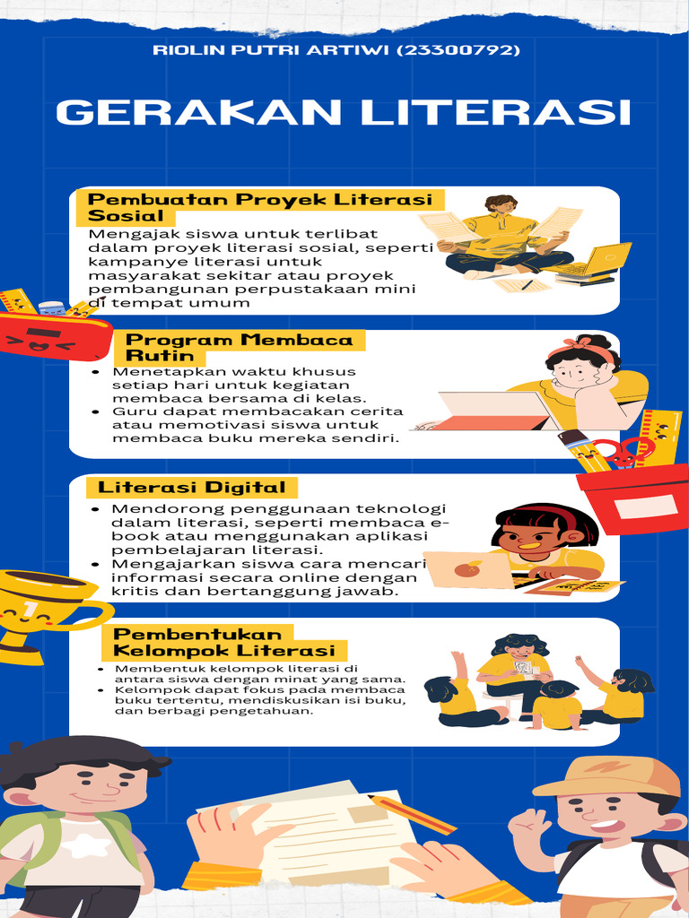 Program Literasi untuk Siswa | PDF