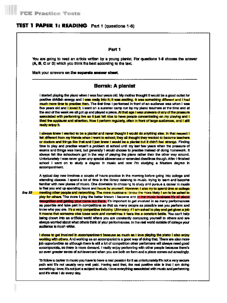 Midterm Revision Reading 1 | PDF | Restaurants | Recipe Midterm Revision Reading 1 | PDF | Restaurants | Recipe
