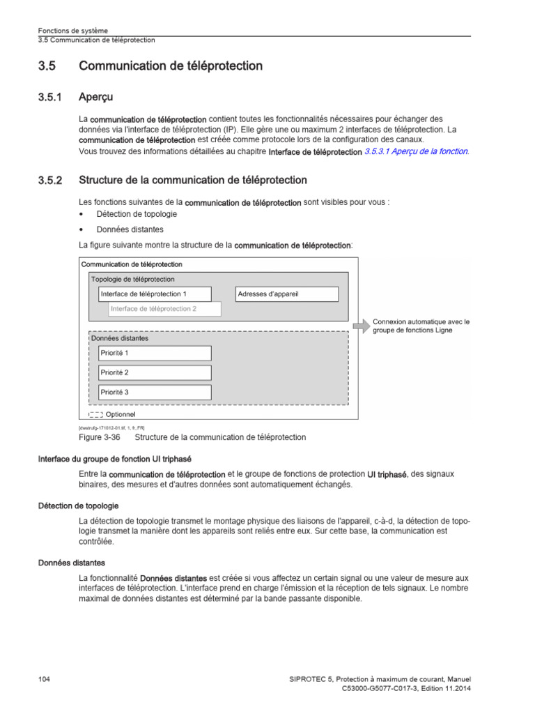 Communication de Téléprotection 3.5: Aperçu 3.5.1 | PDF | Technologie ...