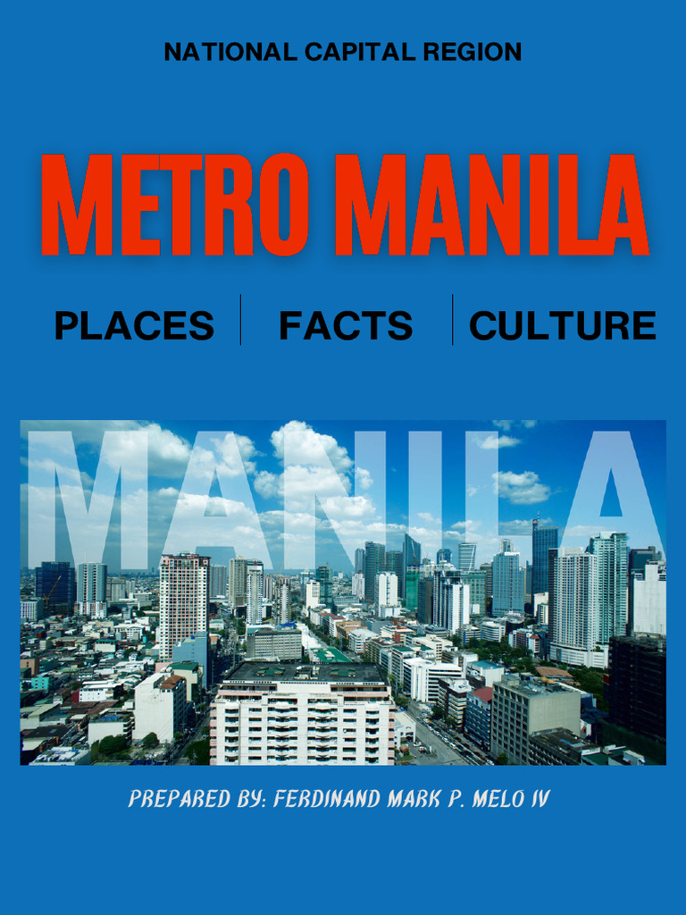 NCR Primer | PDF | Metro Manila | Manila