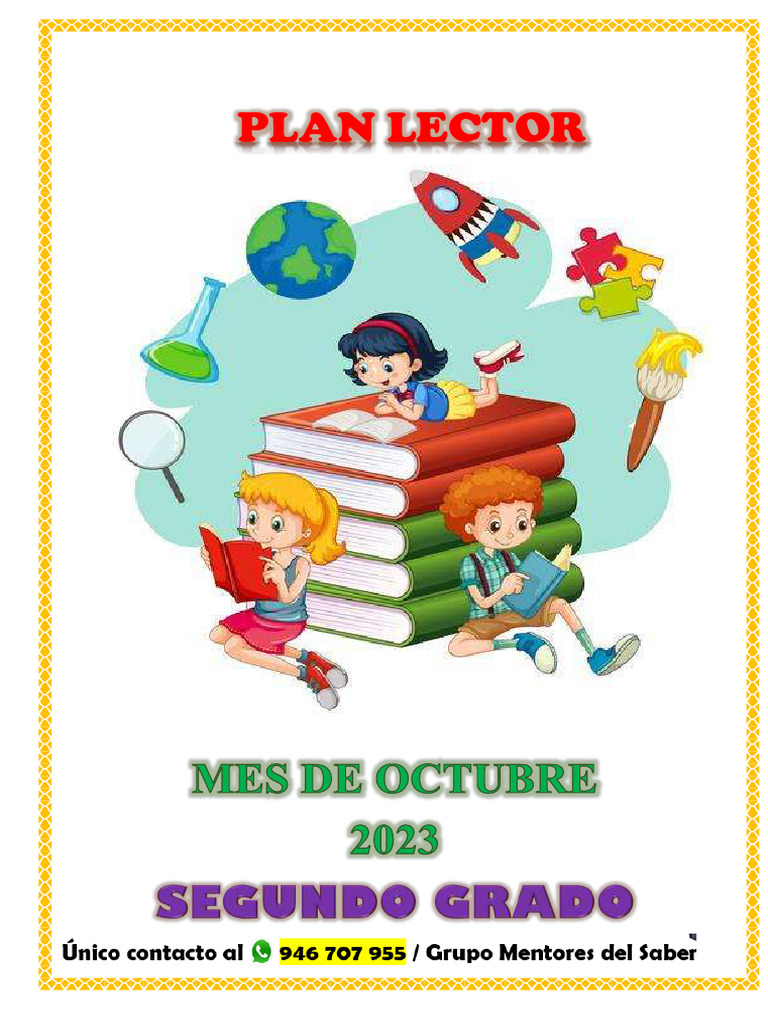 Plan Lector para Segundo Grado 2023 | PDF | Comprensión lectora | Enseñando