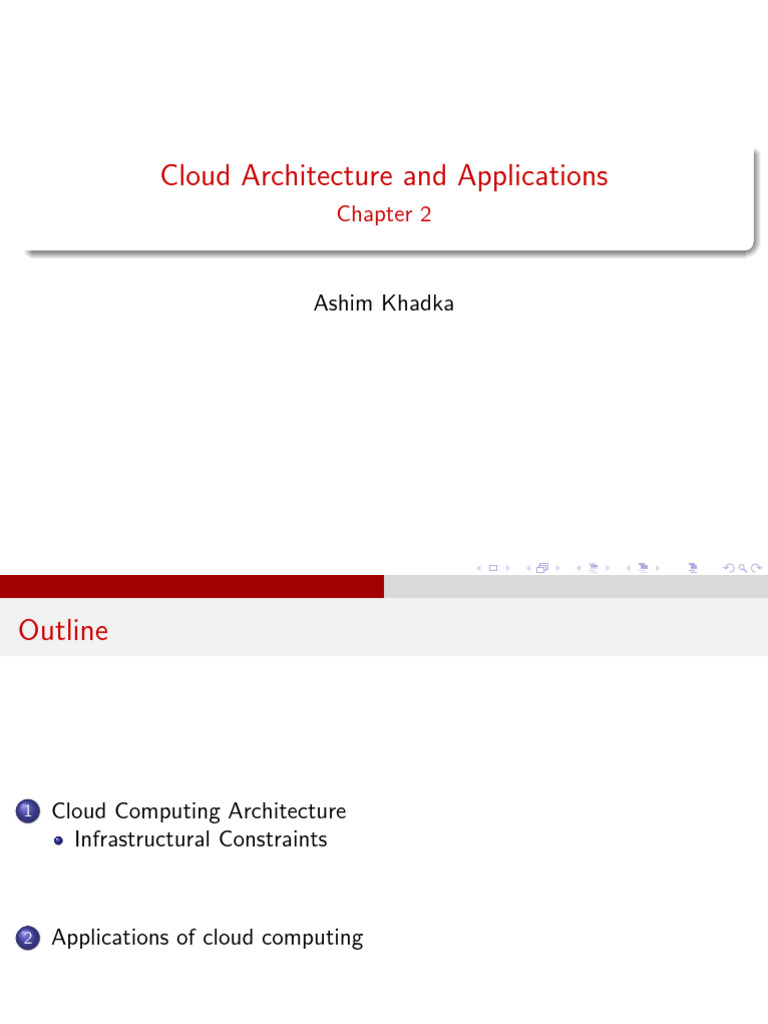 Chap 2 Cloud Architecture | Download Free PDF | Cloud Computing | Virtual Machine