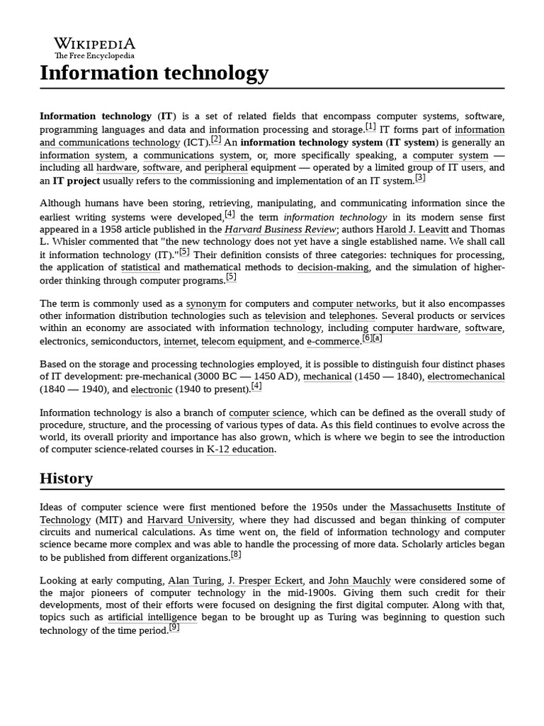 Information Technology Pdf Information Technology Relational Database