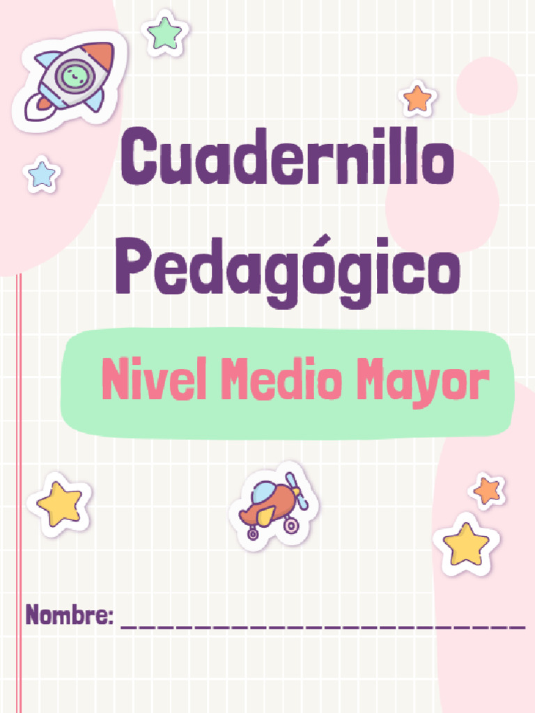 Cuadernillo Pedagógico Medio Mayor | PDF | Color | Rojo