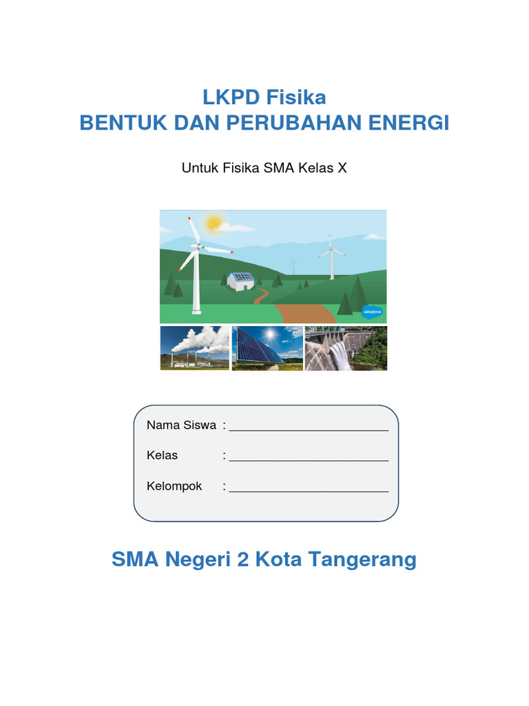 LKPD Bentuk Dan Perubahan Energi | PDF LKPD Bentuk Dan Perubahan Energi | PDF