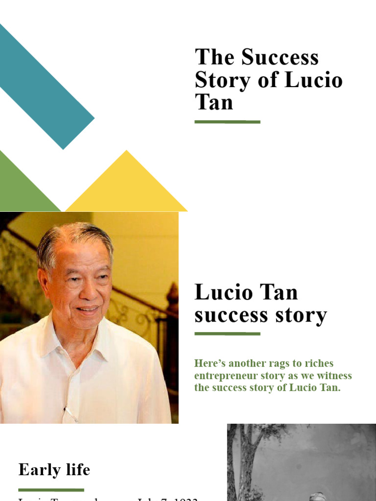 Lucio Tan: From Rags to Riches Entrepreneur | PDF | Economies