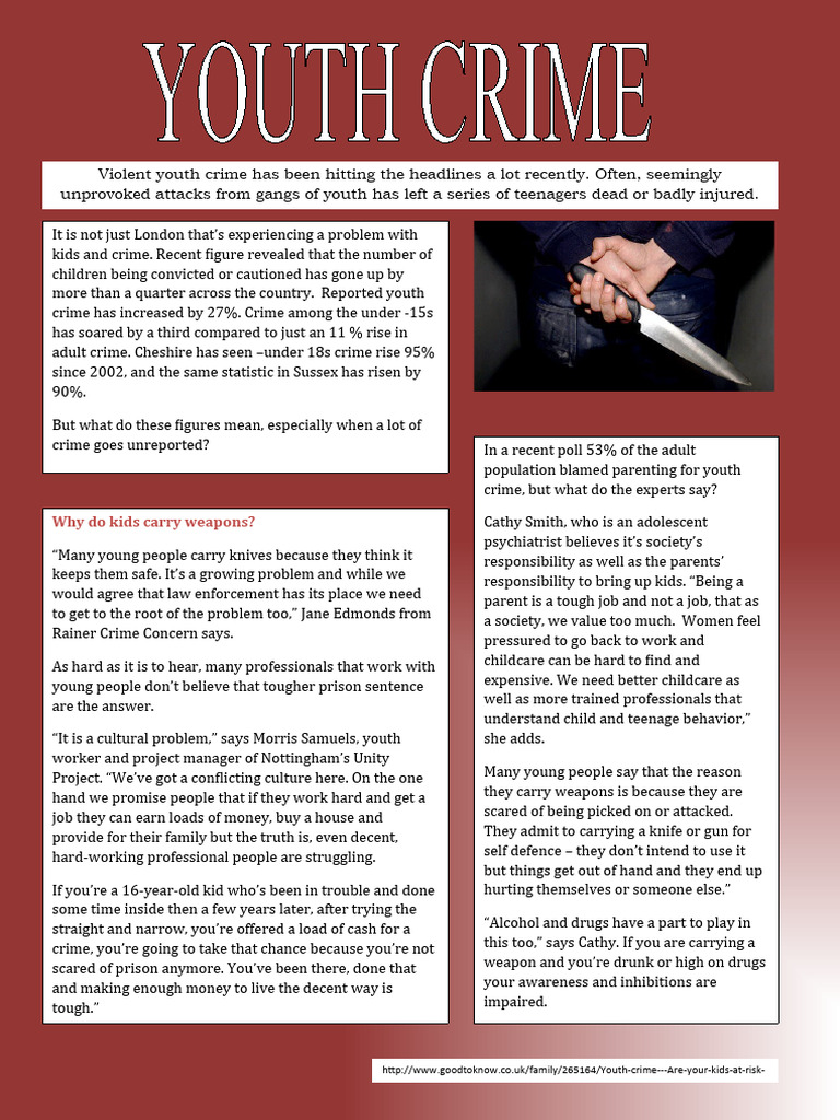 Youth Crime Fun Activities Games Oneonone Activities Reading C 44403 ...