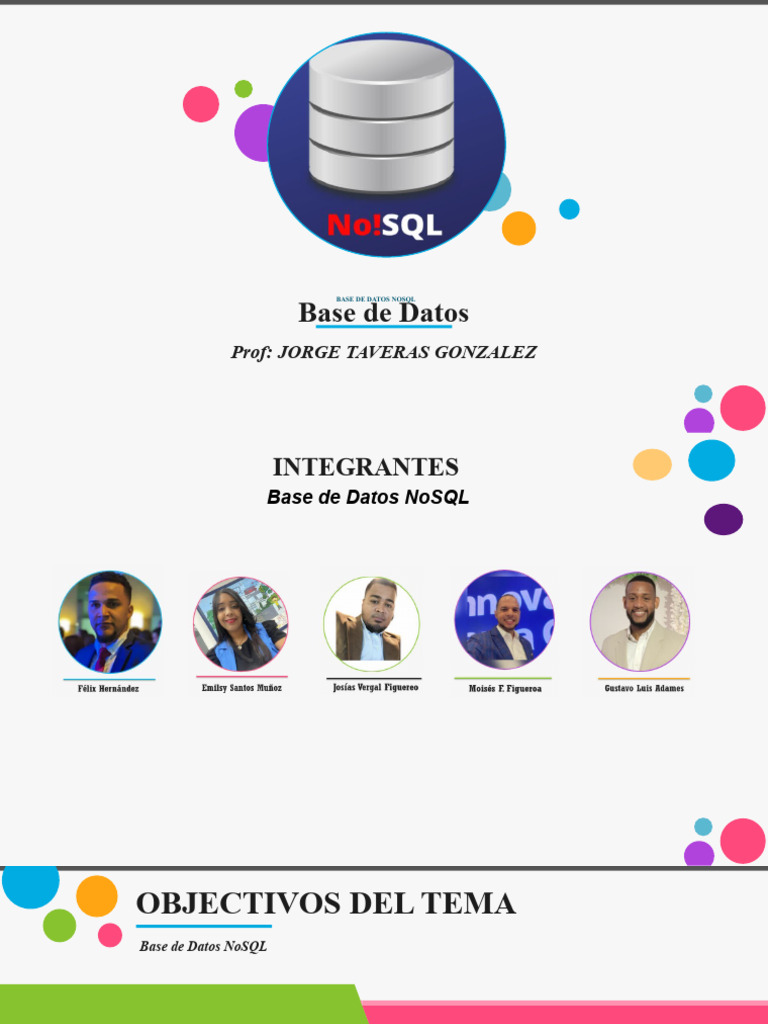 Presentación - Base de Datos NoSQL Grupo2 COMPLETA | PDF | No Sql ...