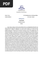 Pagsusuri Sa Primaryang Batis | PDF