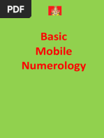Mobile Numerology Master Sheet | PDF | Marriage