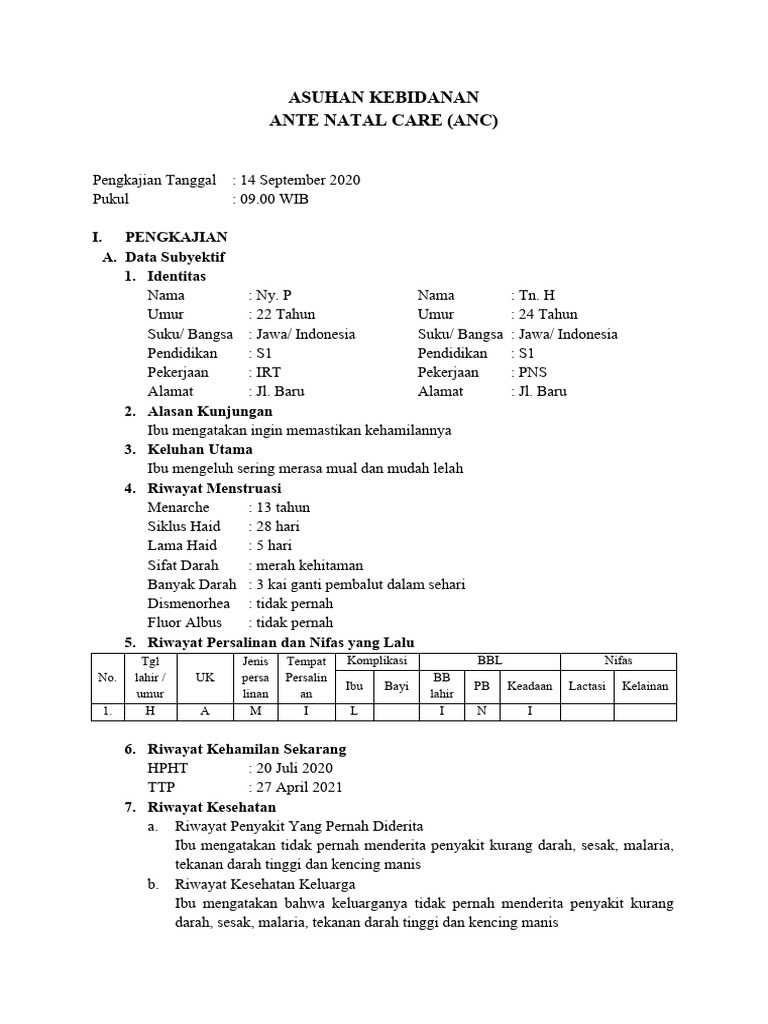 Askeb Anc Fisiologi | PDF