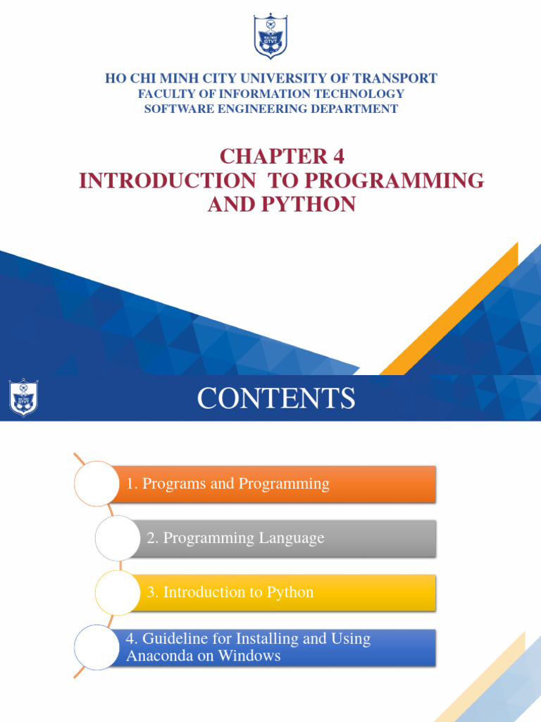 Chapter 4 Intro To Programming And Python Pdf Computer Programming Programming