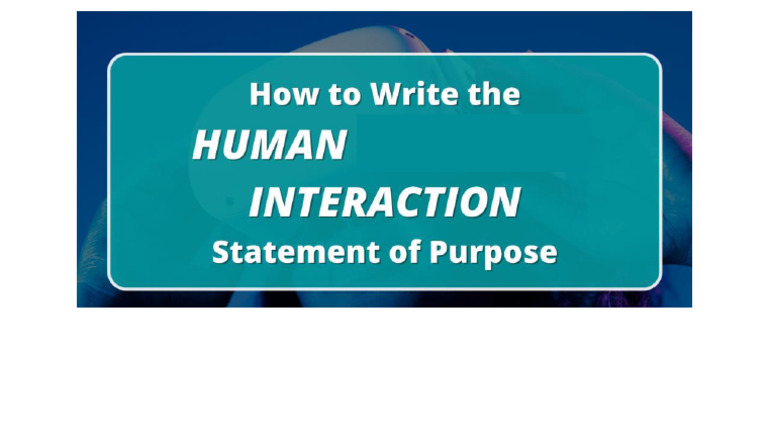 Human Interaction | PDF
