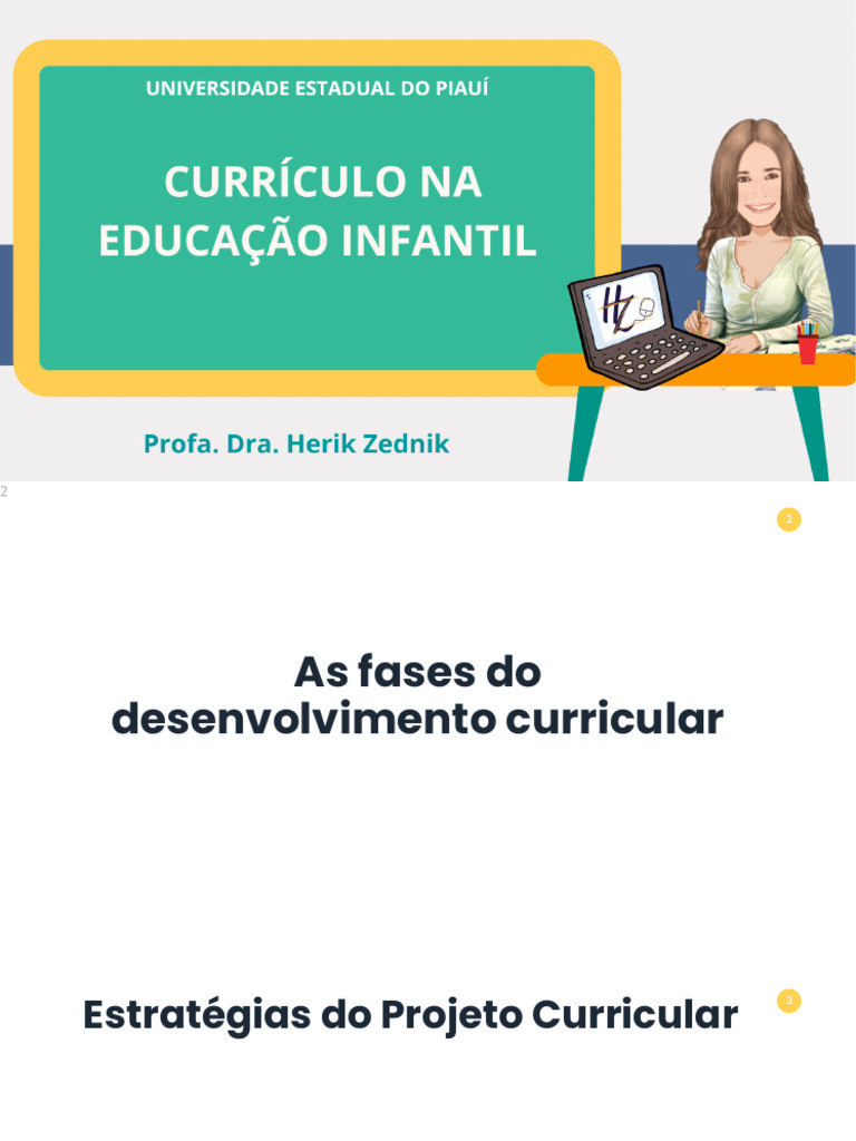 Aula 4 Fases Desenvolvimento Currículo | PDF | Pedagogia | Aprendizado Aula 4 Fases Desenvolvimento Currículo | PDF | Pedagogia | Aprendizado